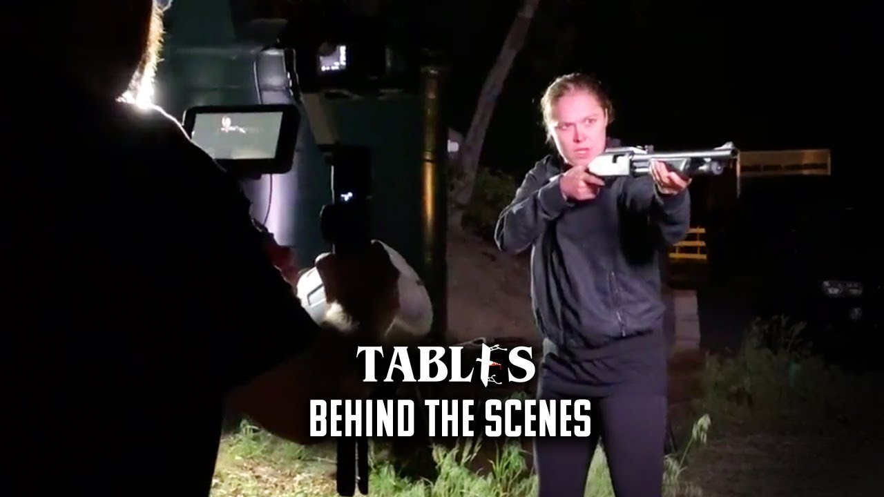 Behind The Scenes of Ronda Rousey’s TABLES Movie - YouTube