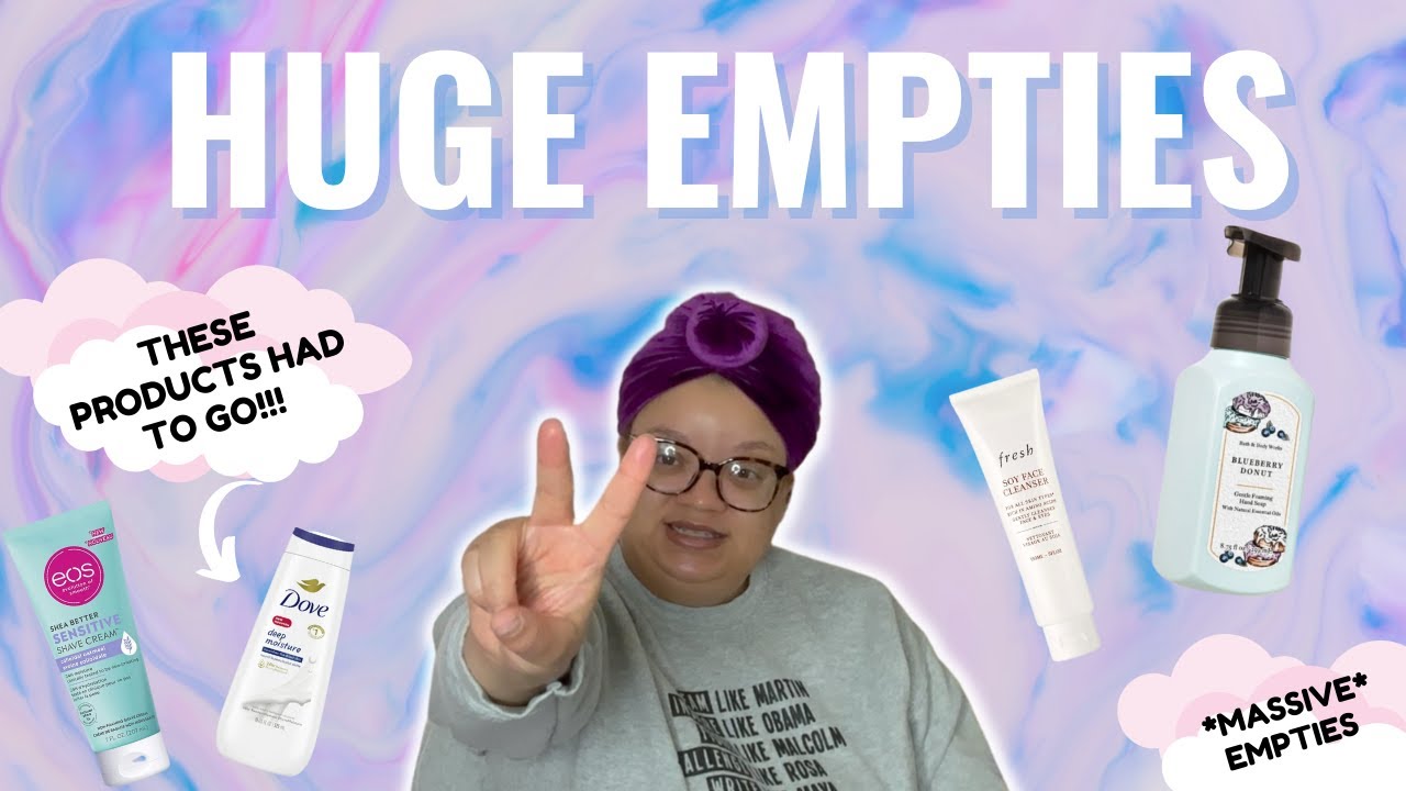 HUGEEEEE Empties Haul.. ALL THIS STUFF HAD TO GO #bathandbodyworks # ...