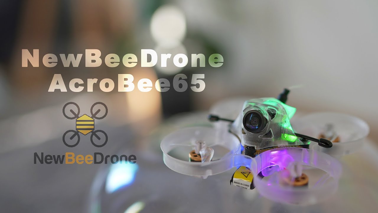 NewBeeDrone AcroBee65 unboxing and first flight - YouTube