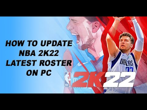 How to Update the latest NBA 2k22 Roster - YouTube