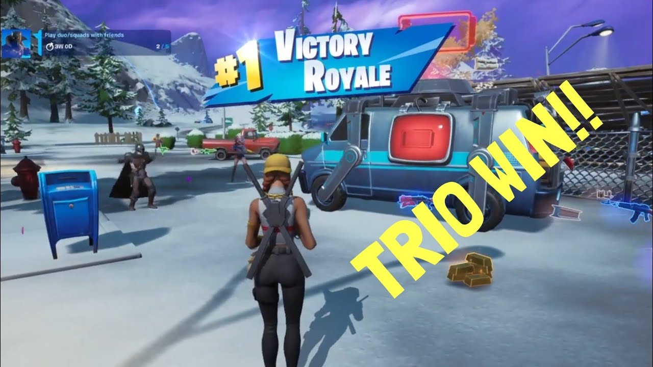 Fortnite Trios Win! - YouTube