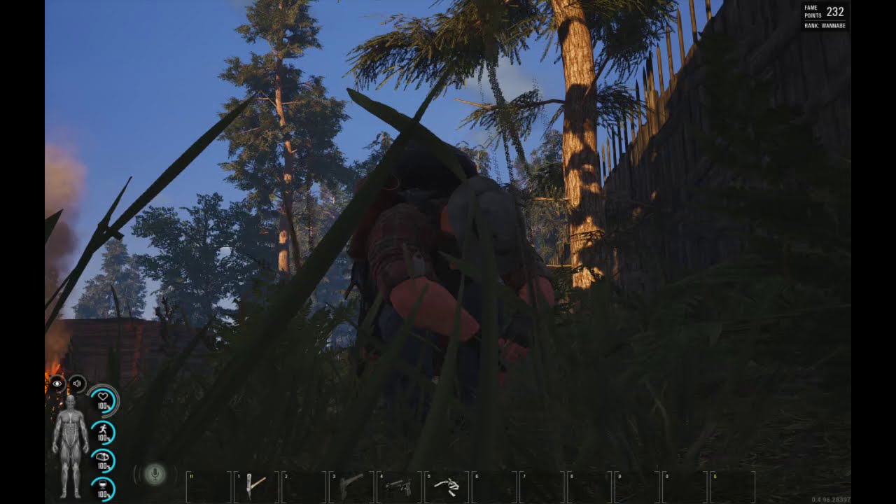 SCUM City RP Bunker run, tunnel base idea, gas station stop - YouTube