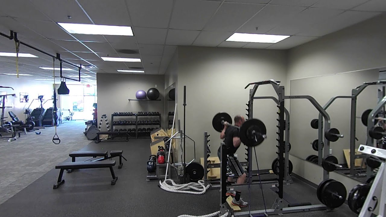 Elastic Strap Squats - YouTube