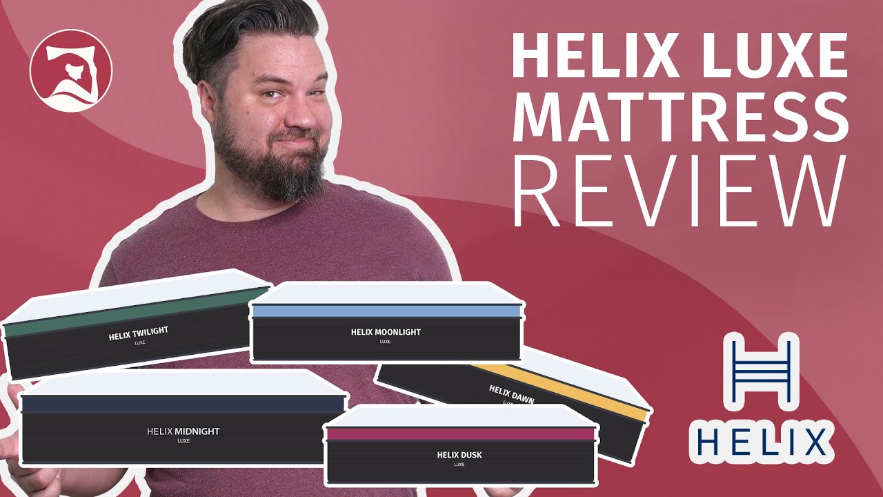 Helix Luxe Mattress Review – We Compare All The Helix Luxe Models! - YouTube