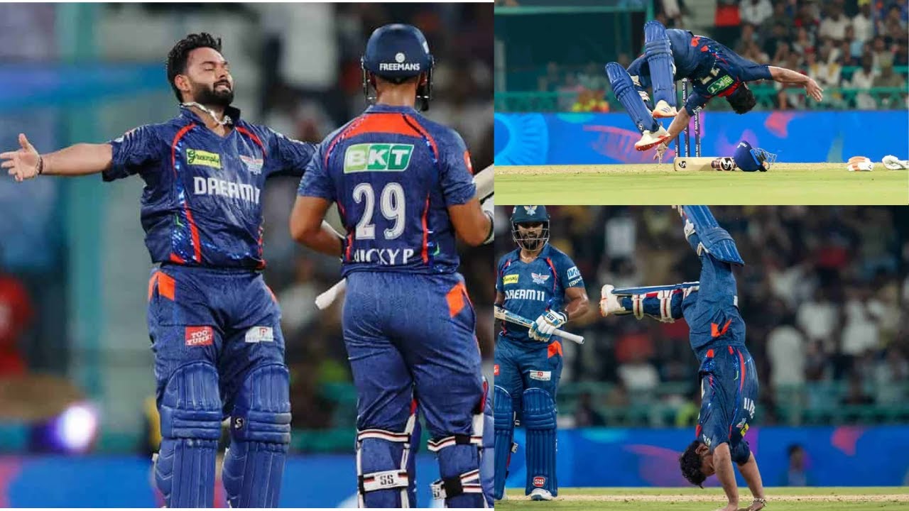 Rishabh Pant's EPIC Backflip Celebration After Century vs RCB | RCB vs ...