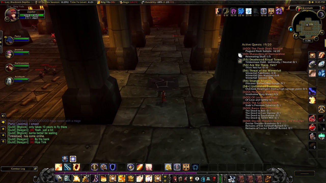 World of Warcraft Pally doing the numbers - YouTube