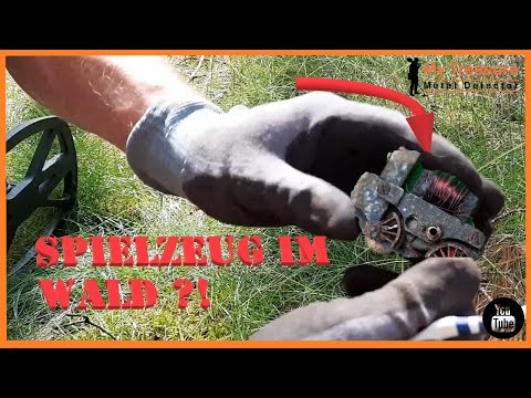 Sondeln im Wald 🌳 Wappen ⚜️ & Spielzeug gefunden 🚂