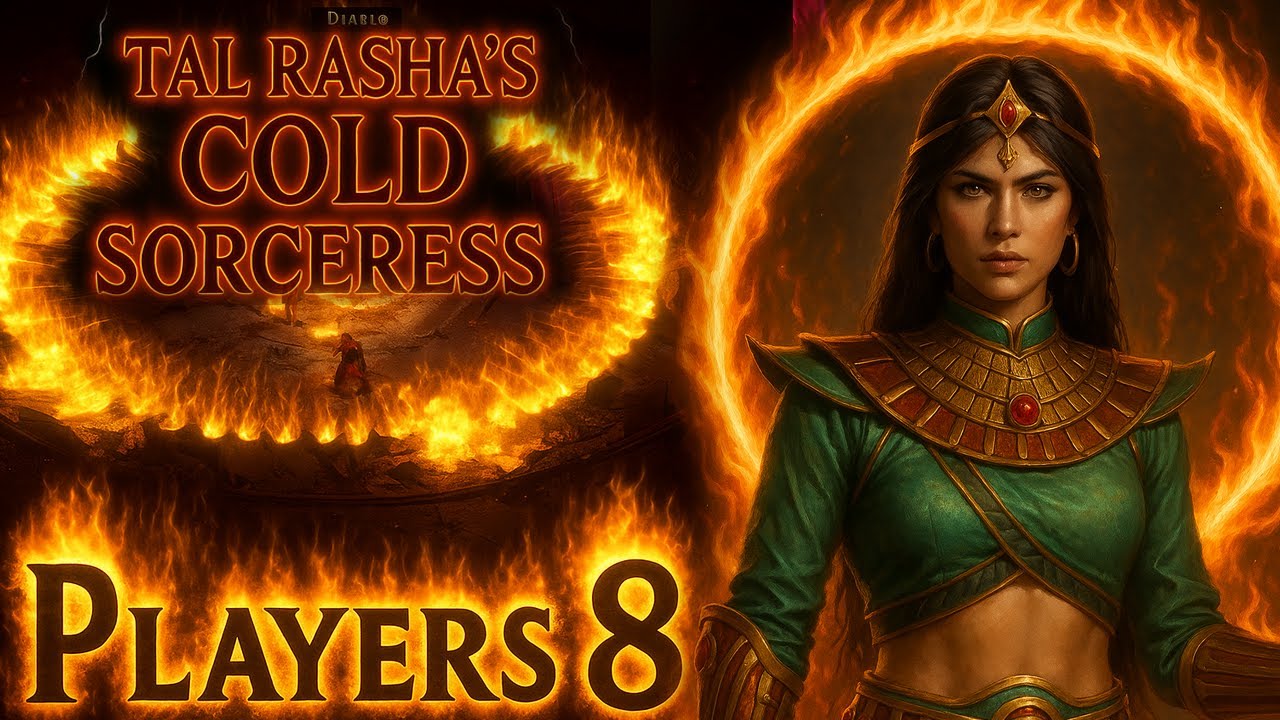 Tal Rasha's Cold Sorceress Challenge – Players 8 Farming in Diablo 2 ...