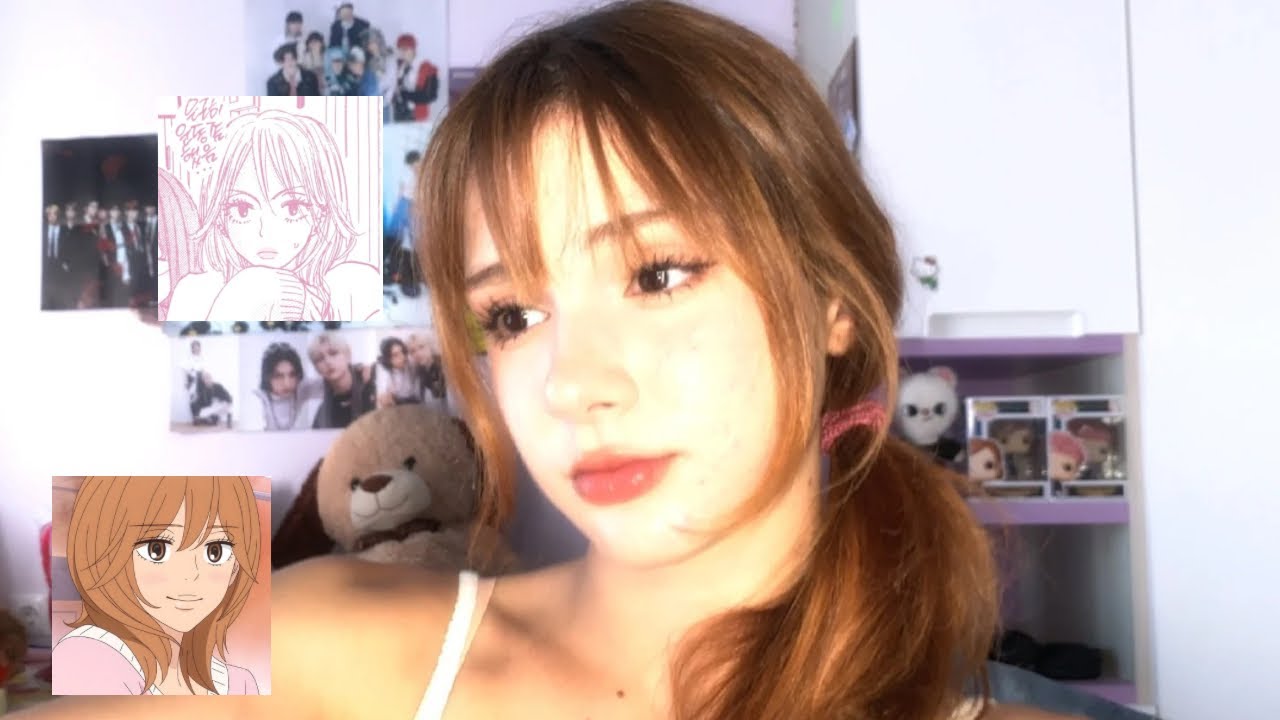 Ayane Yano inspired makeup ~ Shoujo girl makeup tut on acne skin🌸 - YouTube