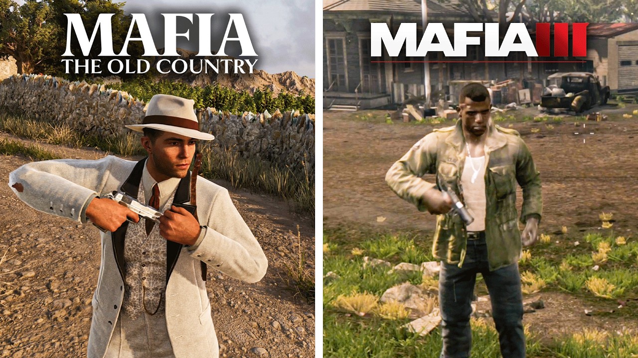 Mafia: The Old Country vs Mafia 3 - Physics and Details Comparison ...