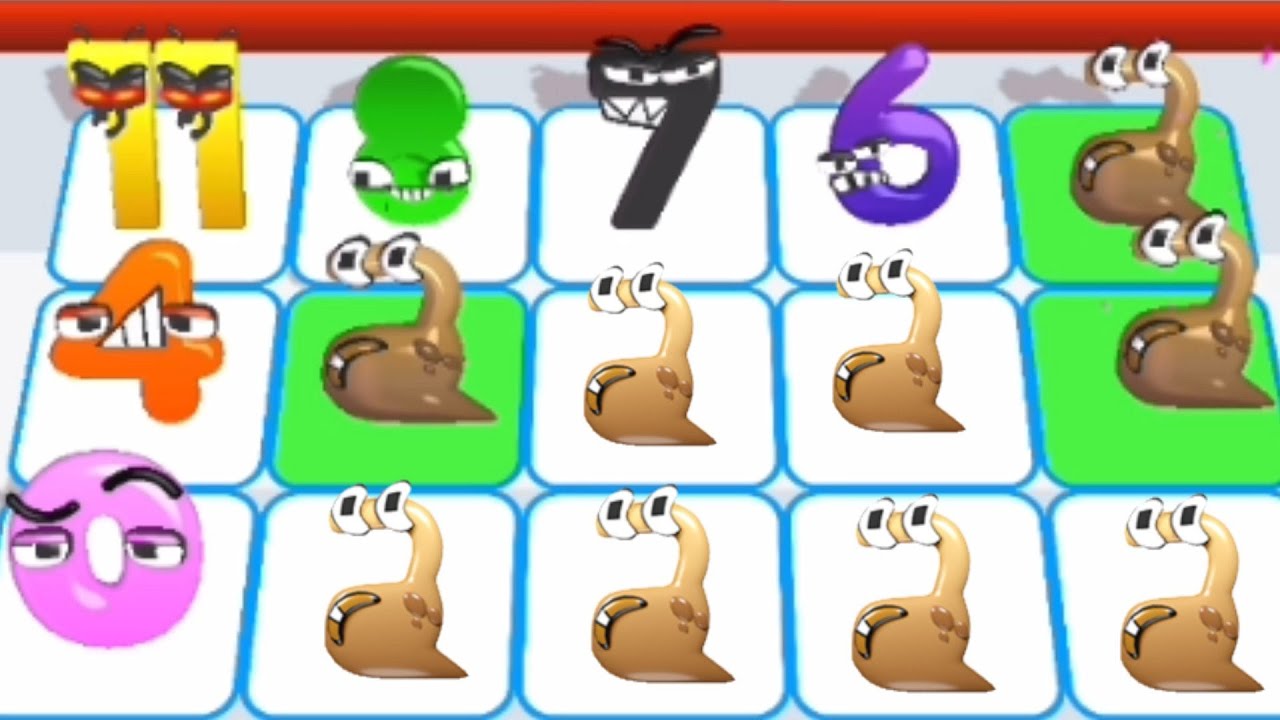 MAX LEVEL in Merge Number Run - Merge 'Alphabet Lore' Run, Number Lore ...