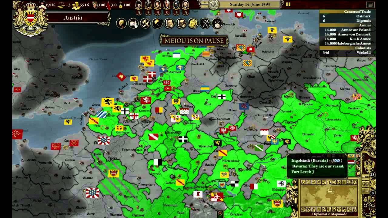 Let's Play Europa Universalis III: MEIOU (P79) - YouTube