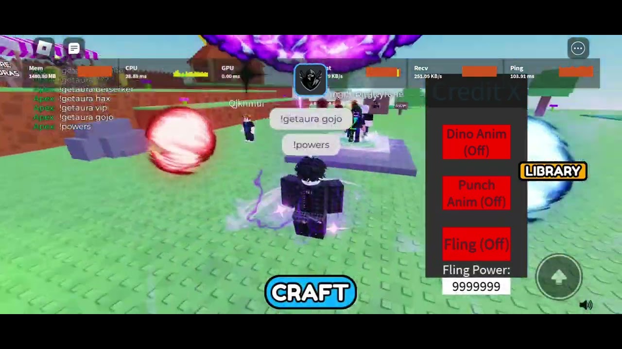 Roblox Aura craft admin commands script 2024 - YouTube