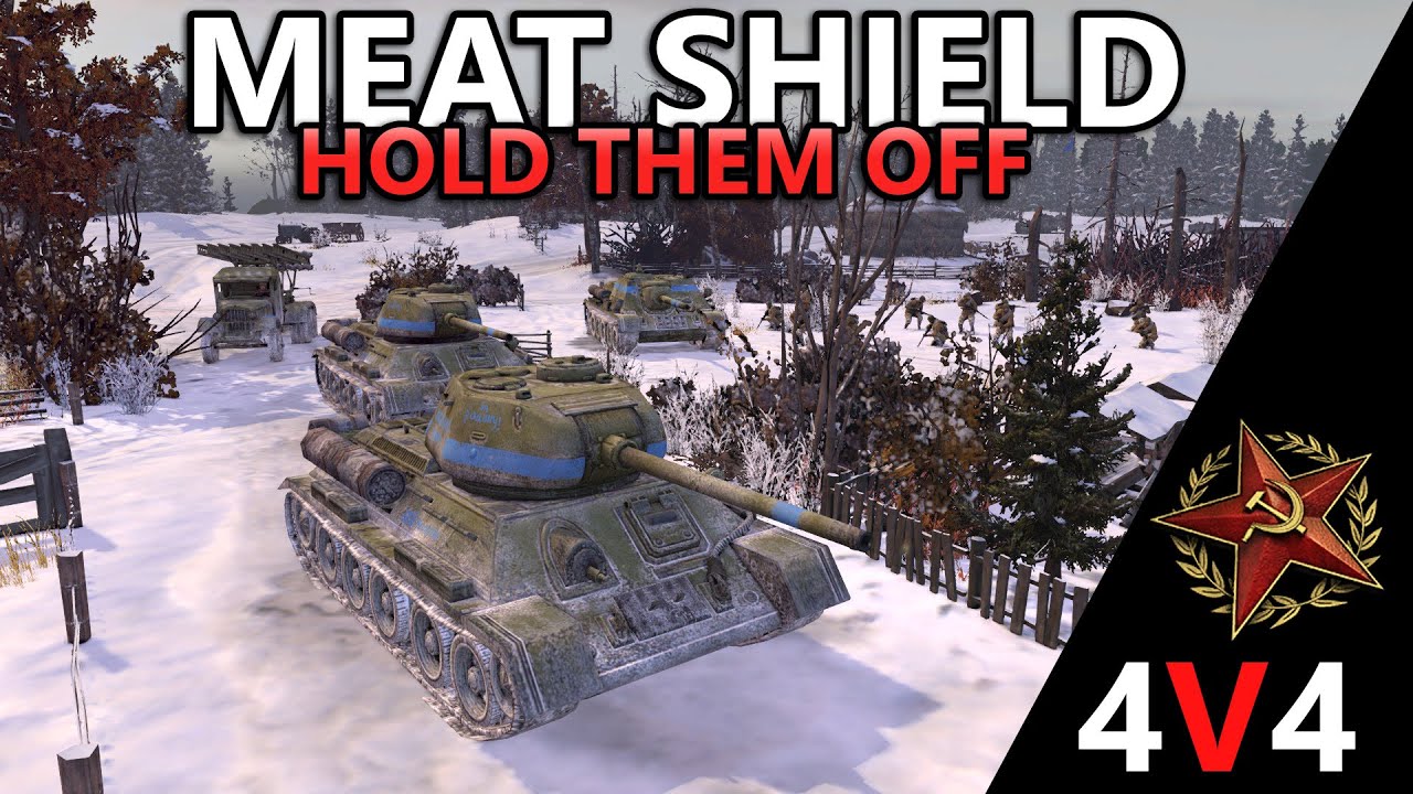 COH2 : [4v4] Poor Conscript - YouTube