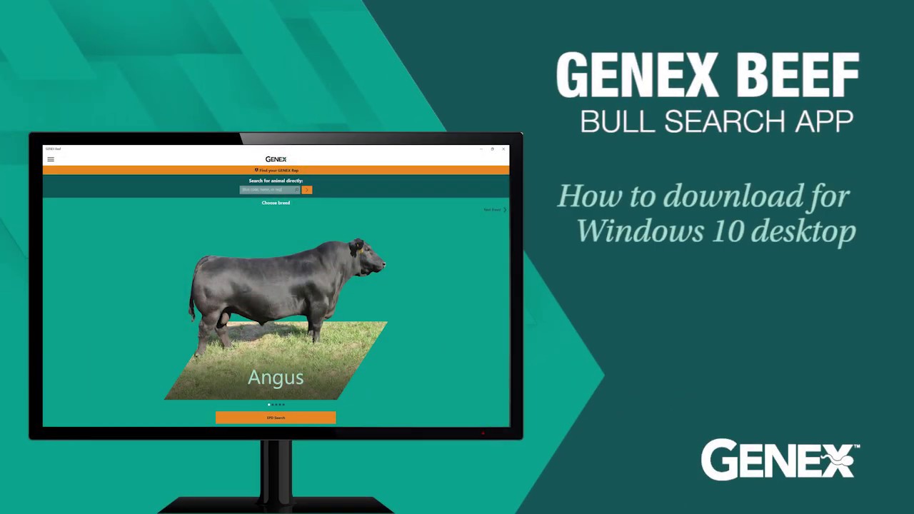 GENEX Beef App Available for your desktop! - YouTube
