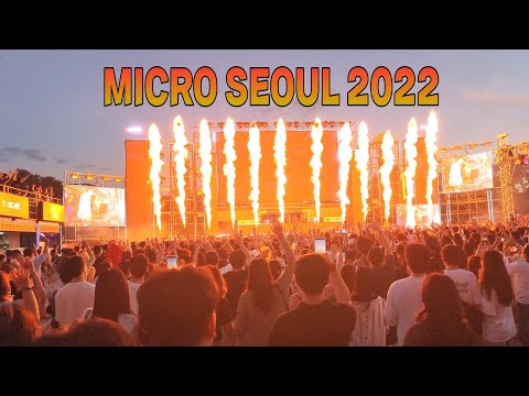 [4K] Micro Seoul 2022 EDM Festival in Seoul Land South Korea