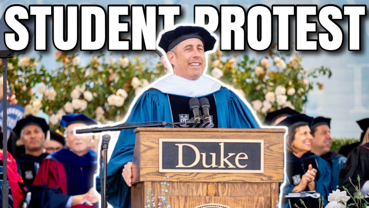 Duke Students WALK OUT During Jerry Seinfeld's Commencement - Bubba the ...