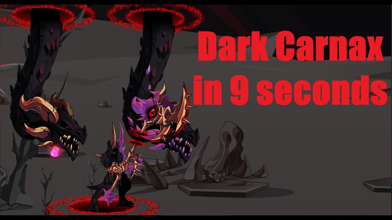 AQW-Dark Carnax in 9 seconds - YouTube