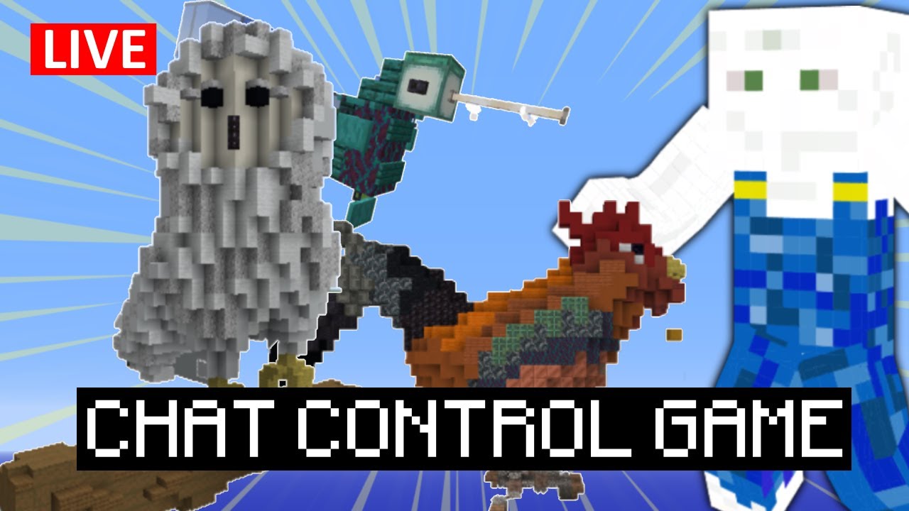 Minecraft, but chat picks COLORS! - YouTube