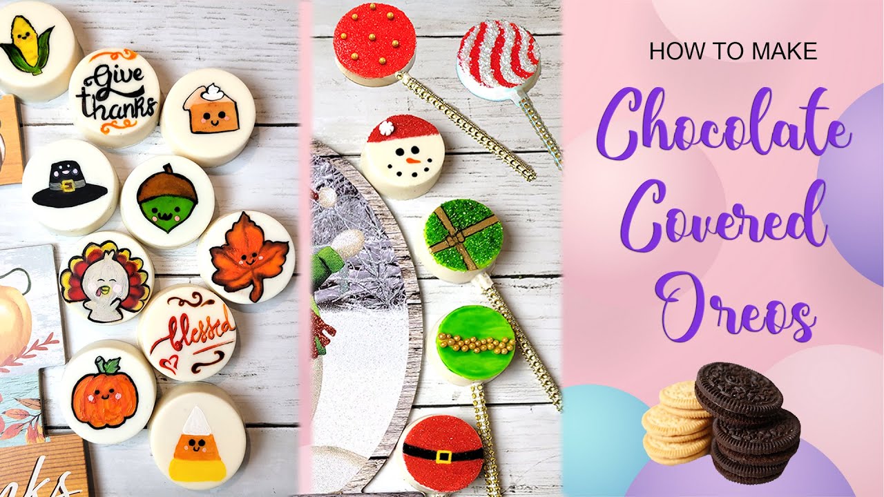 How to make chocolate covered Oreos - YouTube
