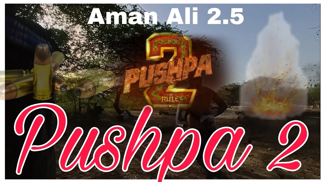 Pushpa Forest Fight scene / Allu Arjun Pushpa movie Recreated Aman ali ...