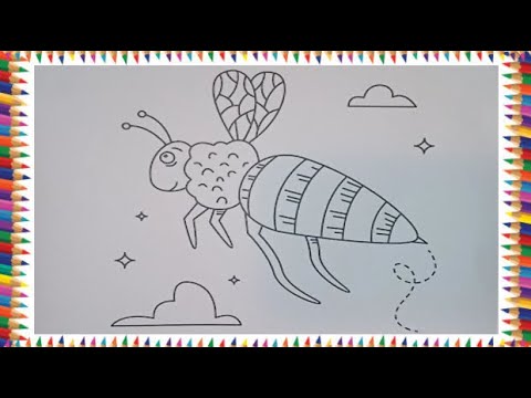 How to paint Bee - YouTube
