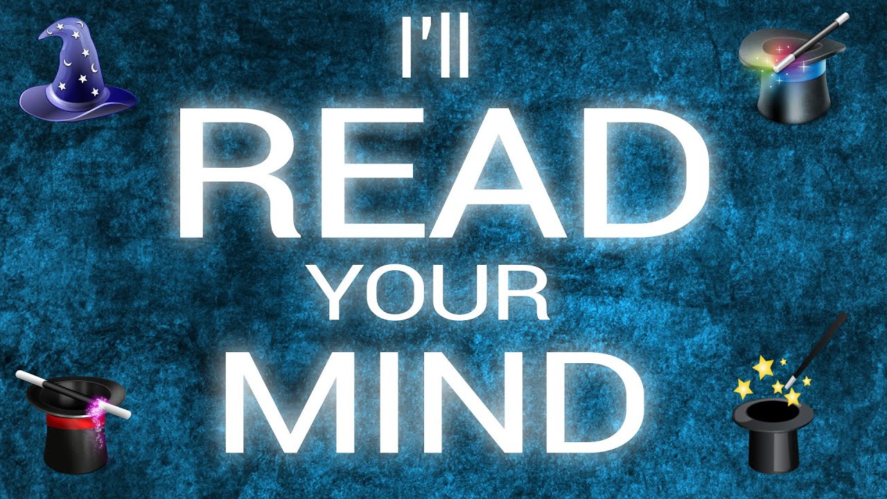 Mind Reading Magic Trick - YouTube