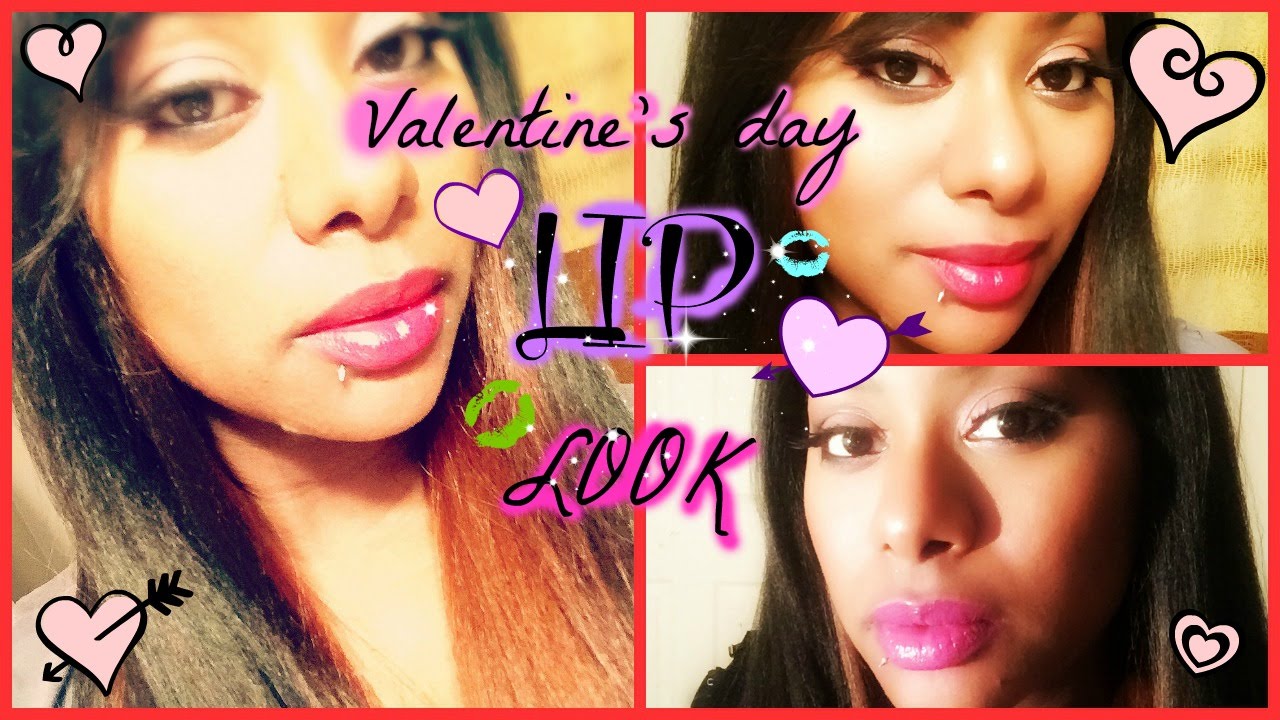 ️Valentine's Day Lip Look/ Valentine's Day Look - YouTube