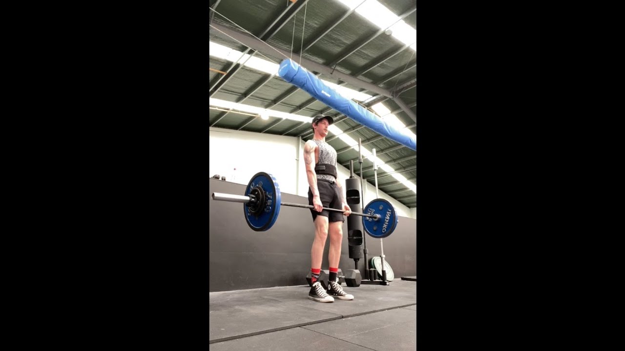 Deadlift Day 115kg//253lbs 5x5 - YouTube