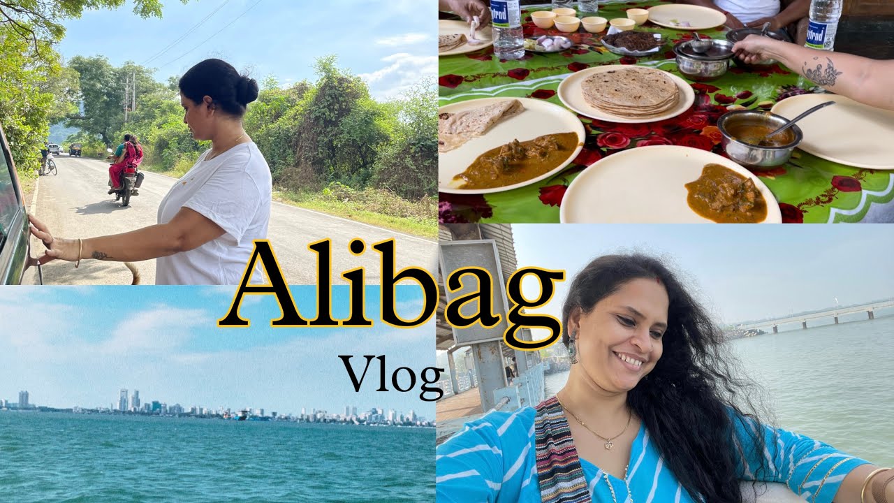 Alibag vlog 🌊🌴 | 1st part | Manasi jana - YouTube