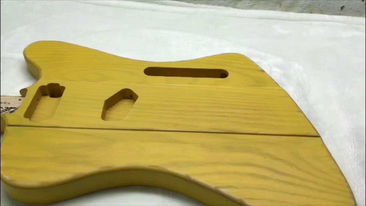 Custom Swamp Ash Firebird Telecaster Hybrid Guitar body - Relic ...