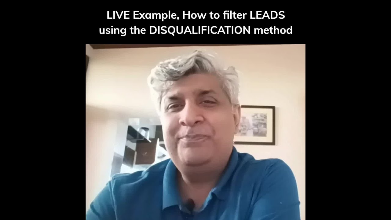 Segregating Leads using the Lead Disqualification Strategy 👍 - YouTube
