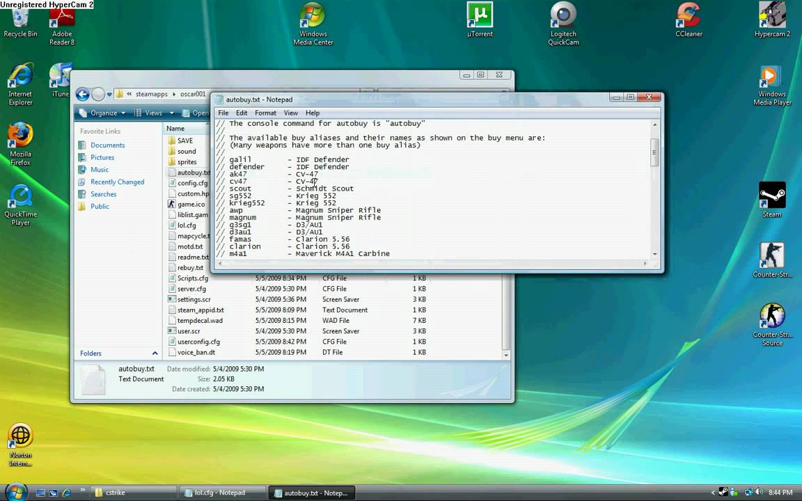 How to make Counter-Strike buying scripts - YouTube