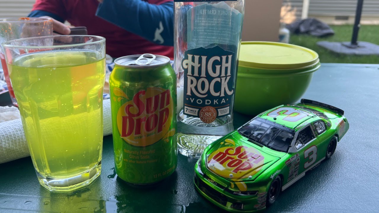 Sun Drop with High Rock Vodka Review 🍋🥃🥤 - YouTube