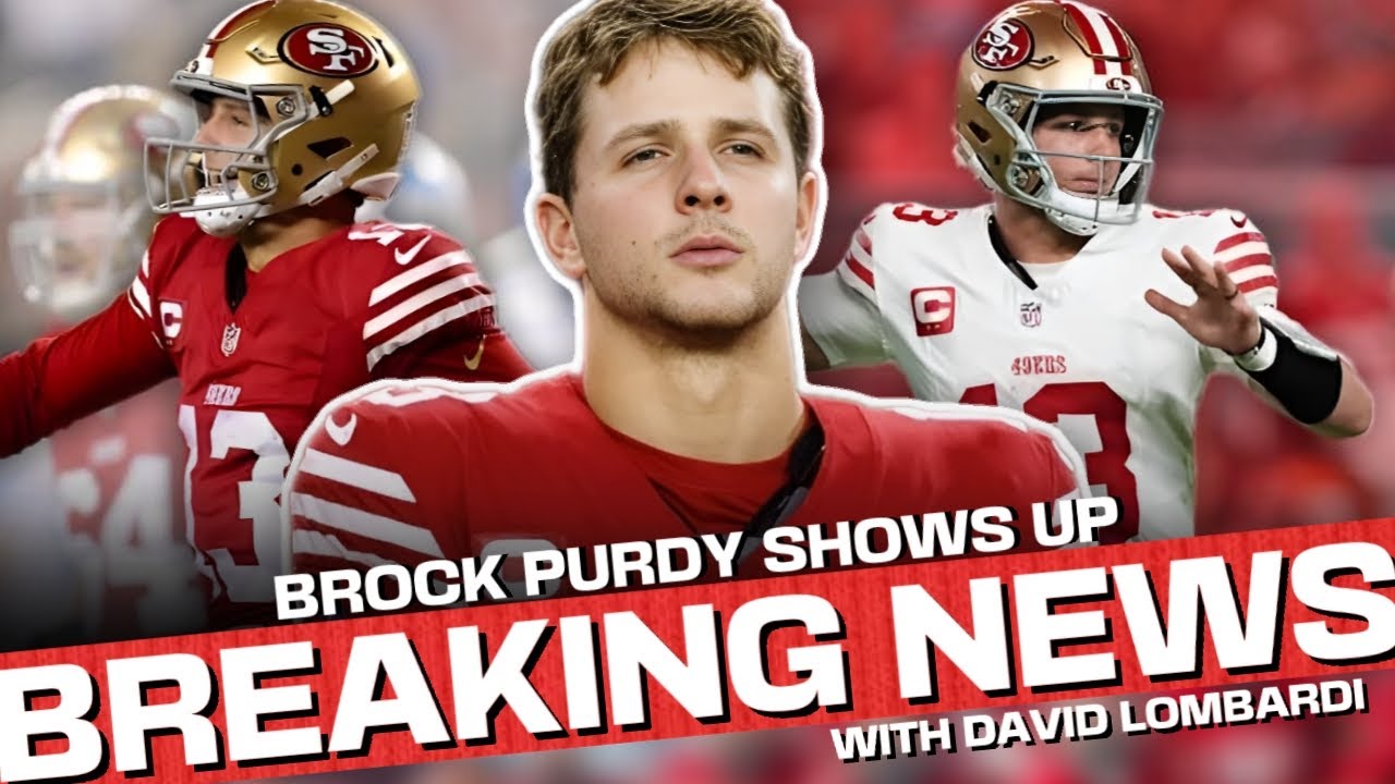 49ers BREAKING: Brock Purdy brings excellent news for SF - YouTube