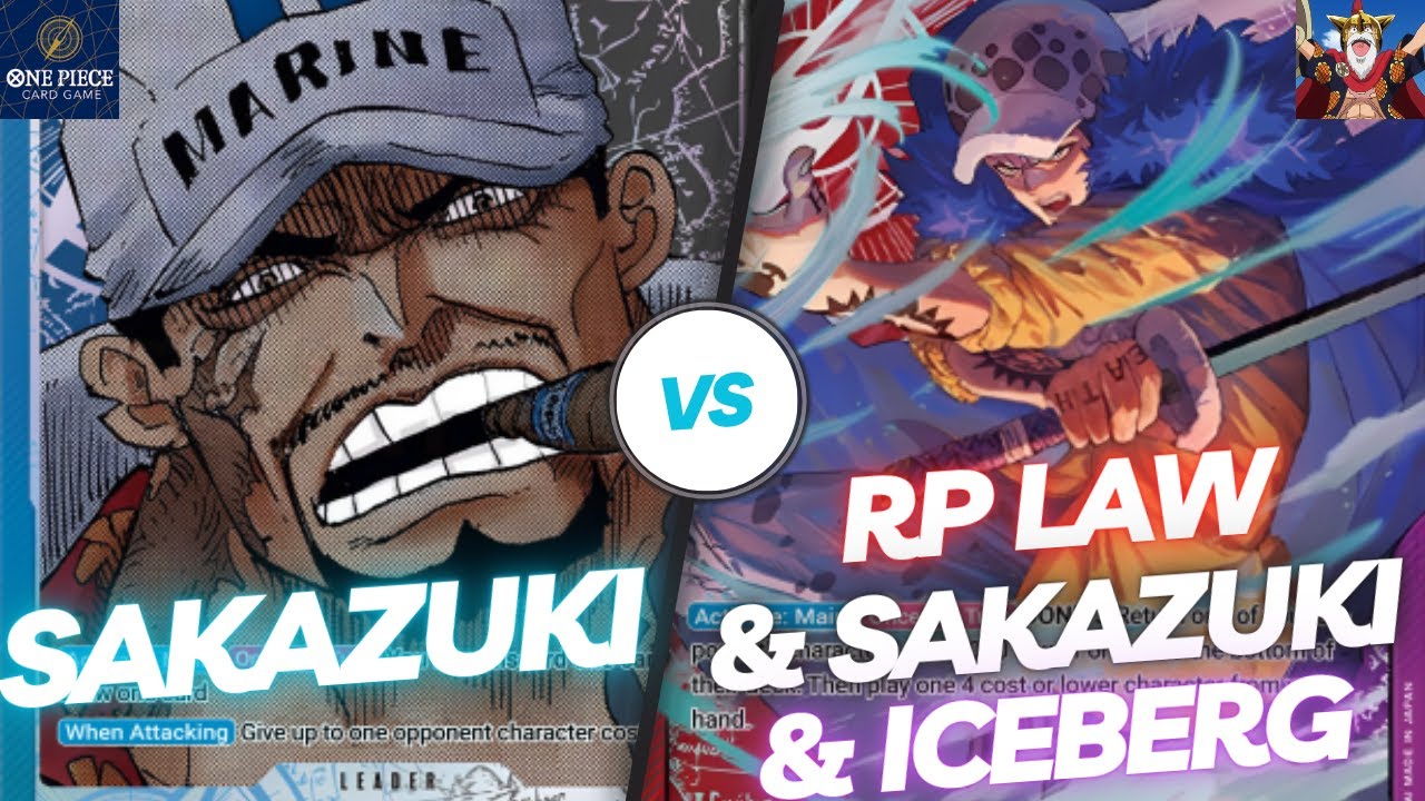 [OP06] Stage Sakazuki vs RP Law & vs Saka Mirror & vs Iceberg - Best ...