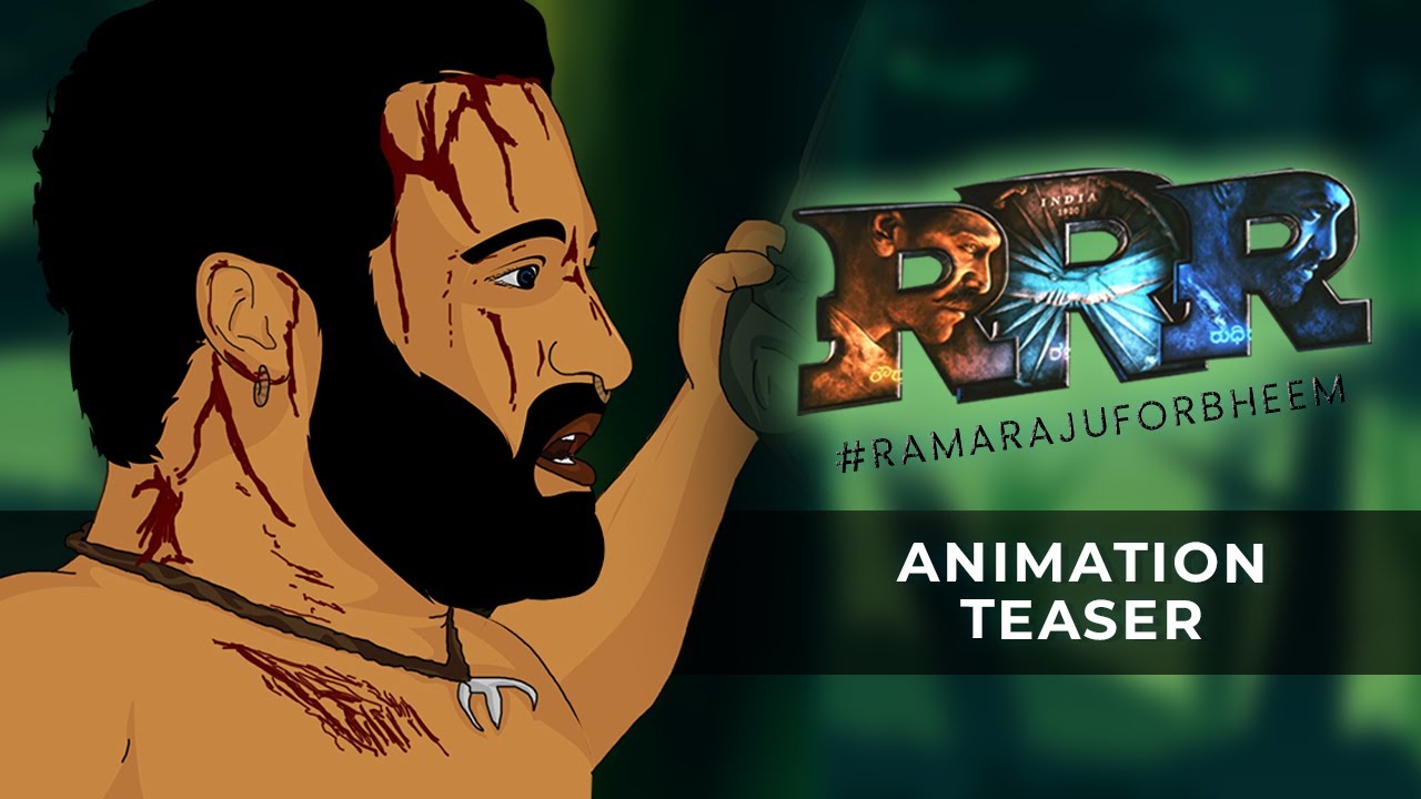 RRR - Bheem Animation Teaser - YouTube