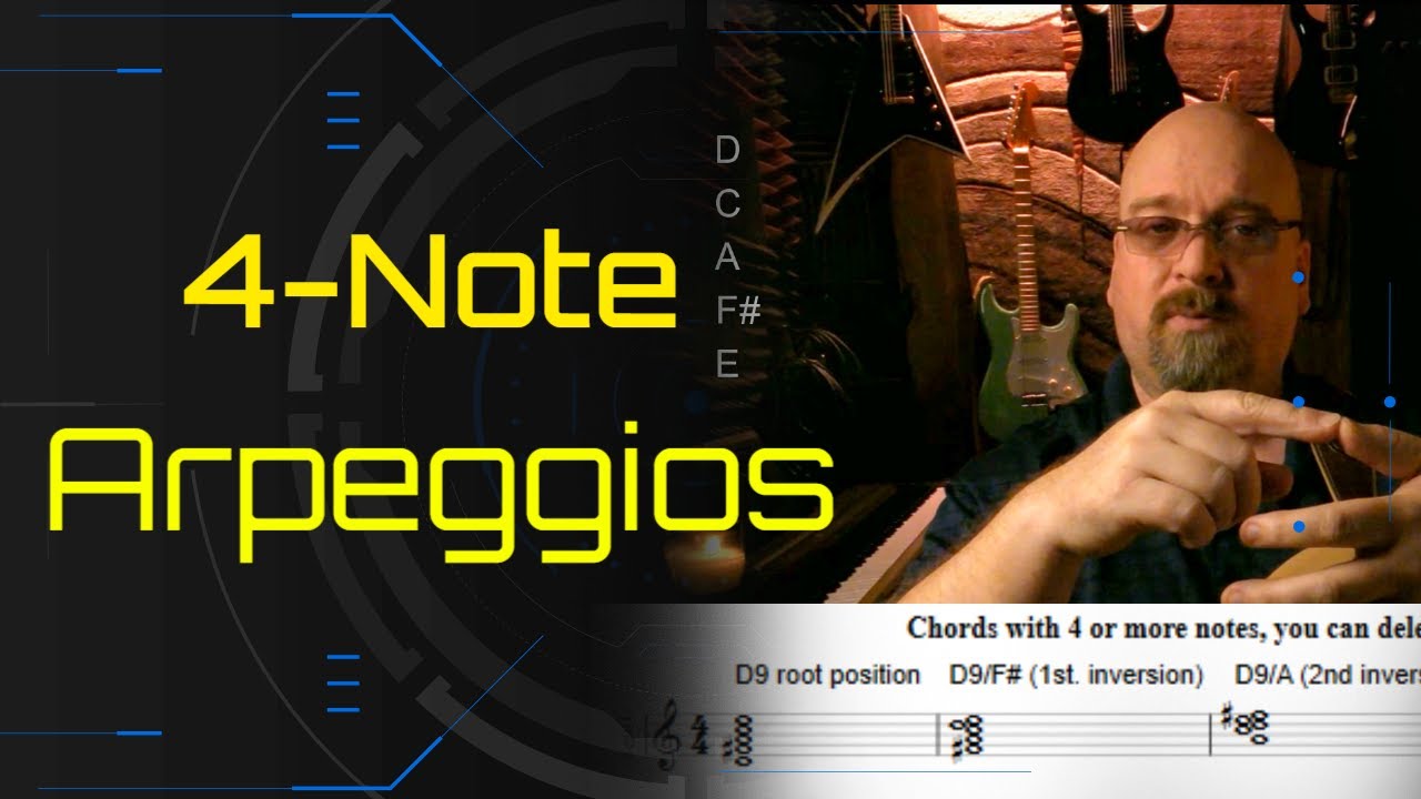 #70 Study 5: Arpeggios on 5 Strings - YouTube