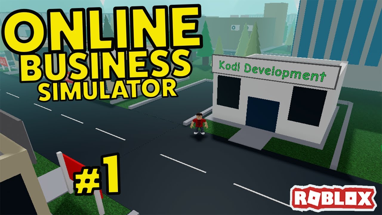 STARTING A NEW BUSINESS - Roblox Online Business Simulator #1 - YouTube