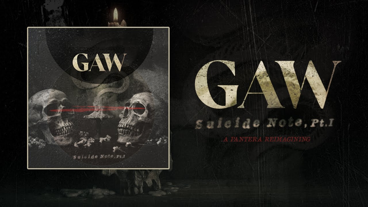 GAW - Suicide Note, Pt. 1 (Pantera Cover) - YouTube