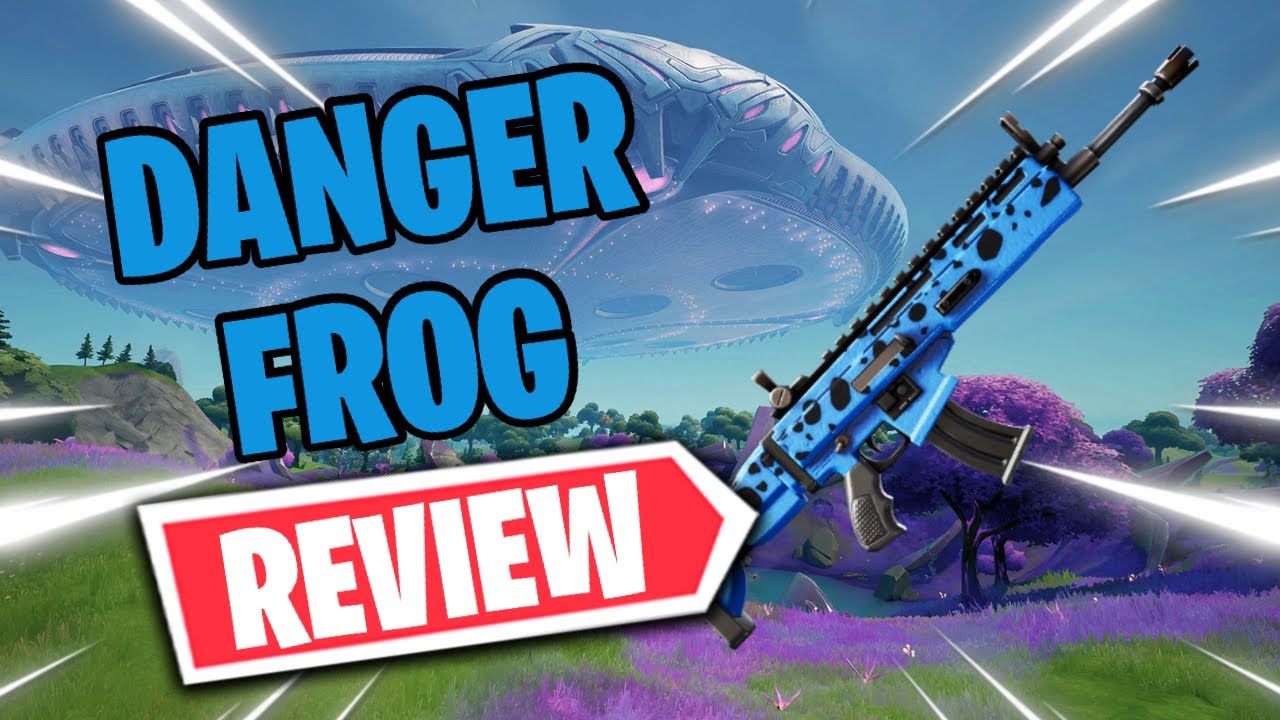 DANGER FROG | FORTNITE WRAP REVIEW - YouTube