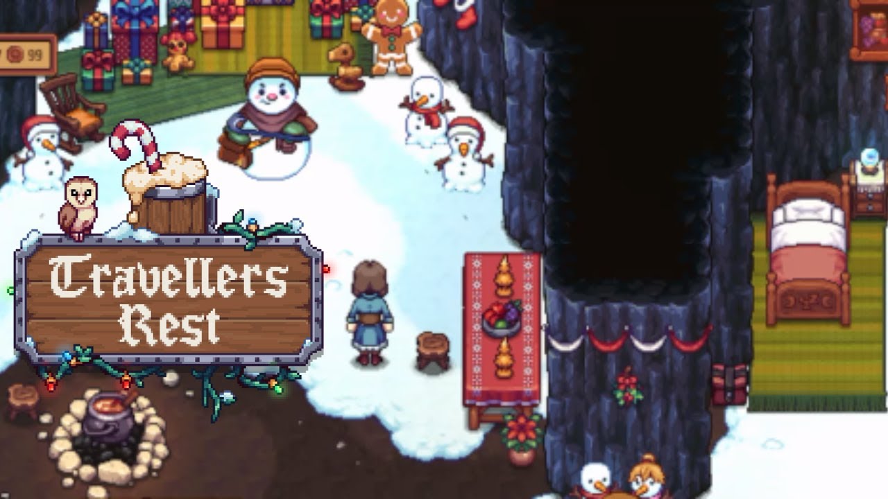 Starting the Travellers Rest Christmas Event! - YouTube