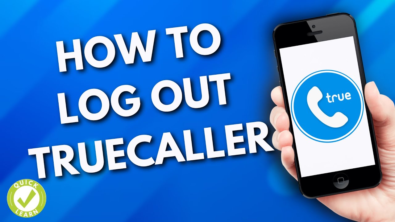 How To Log Out Of TrueCaller (Simple Steps) - YouTube