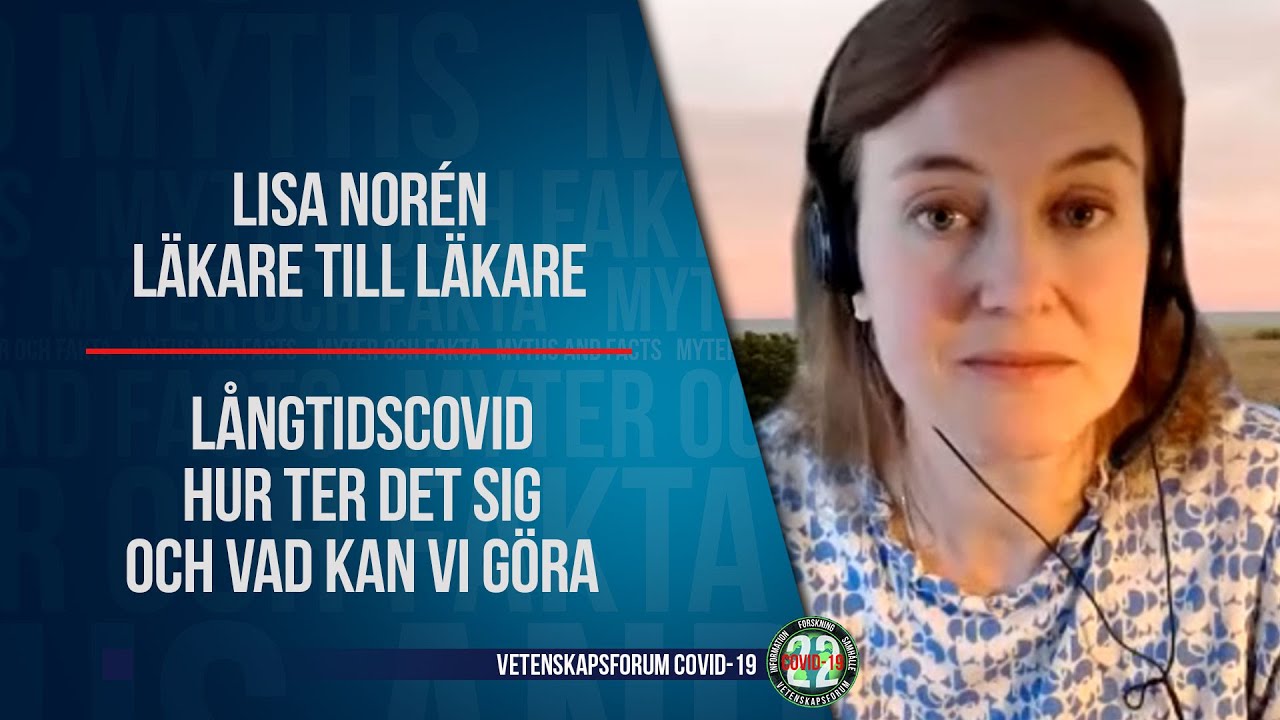 Lisa Norén | Läkare med långtidscovid tar initiativ - YouTube