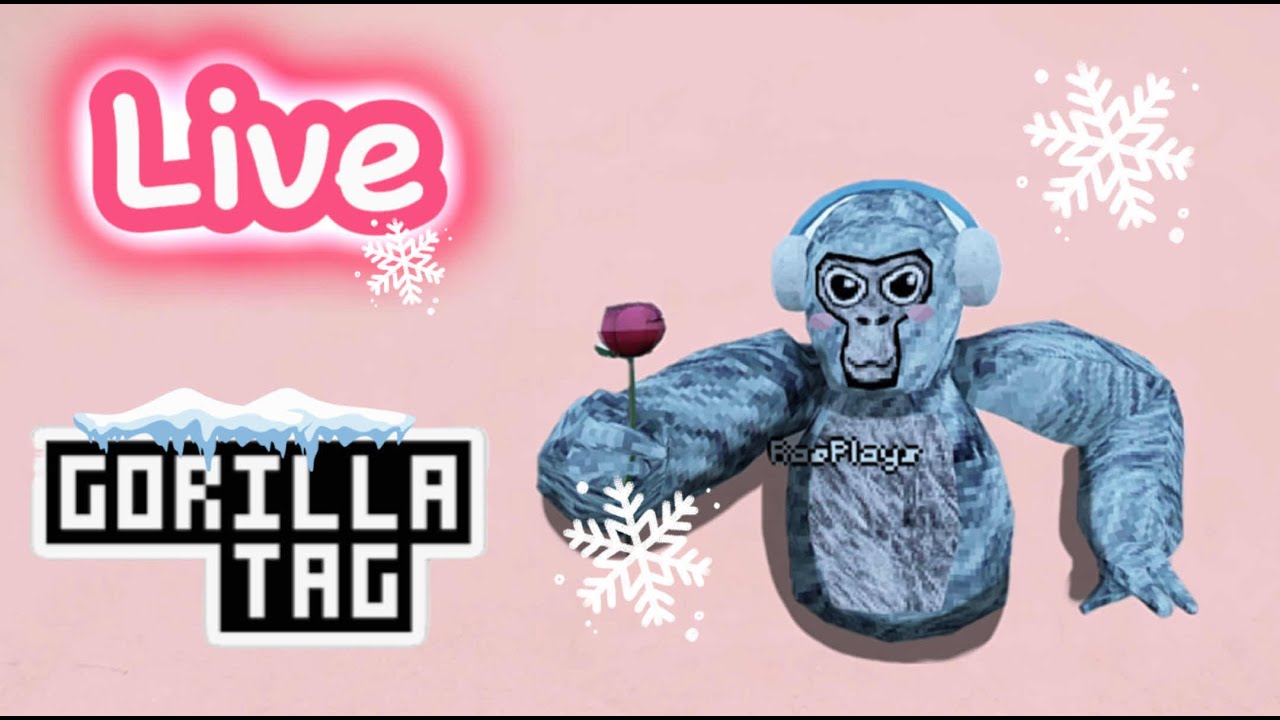Gorilla Tag HITTING 500 LIVE with YOU GUYS (Join up!) - YouTube