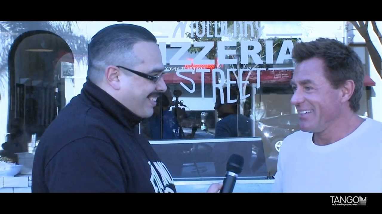 RICHIE PALMER talks PIZZA & BOXING | MULBERRY ST PIZZERIA - YouTube