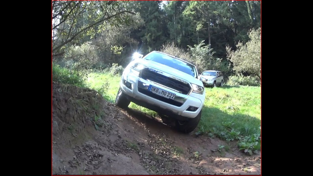 2016 Ford Ranger offroad/ rooki ramp - YouTube
