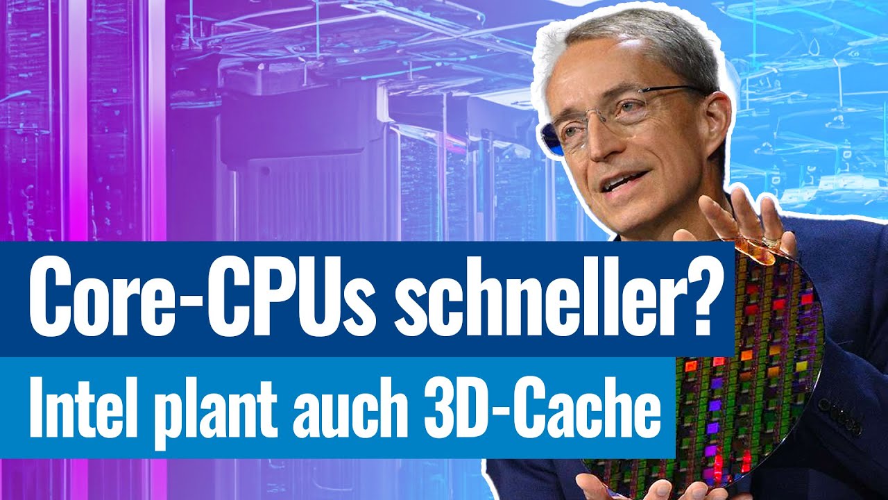 Intel plant CPUs mit eigener Art des 3D V-Cache! 😲 Prozessor-Neuheiten ...