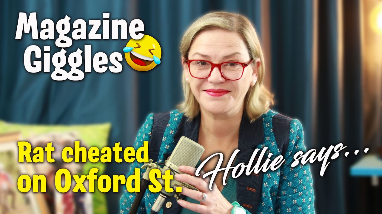 Magazine Giggles! Rat cheated on Oxford St. - YouTube