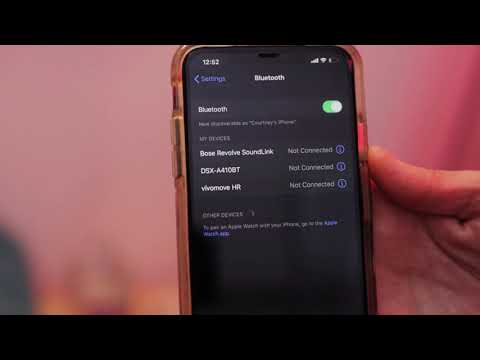 Infrared Sauna - Bluetooth set up